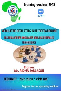 Modulating regulators in refrigeration unit - U-3ARC